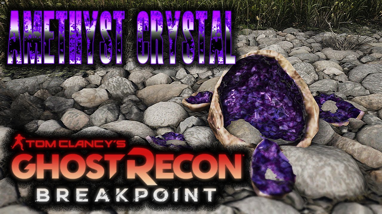 Non Combat Amethyst crystal | Tom Clancy's Ghost Recon Breakpoint - YouTube