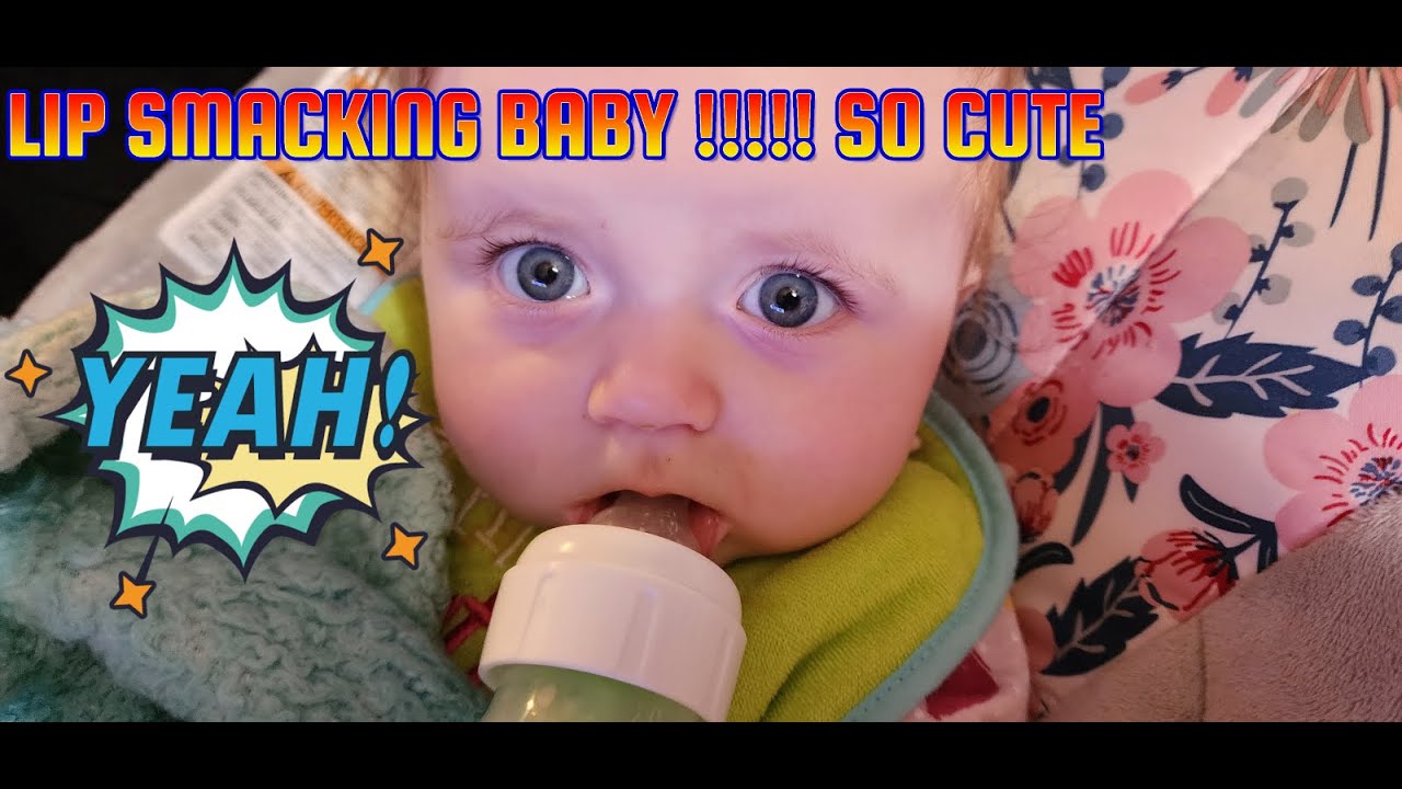 LIP SMACKING CUTE BABY!!!!!😁😁 ️ ️😍😍😂😂💗 - YouTube
