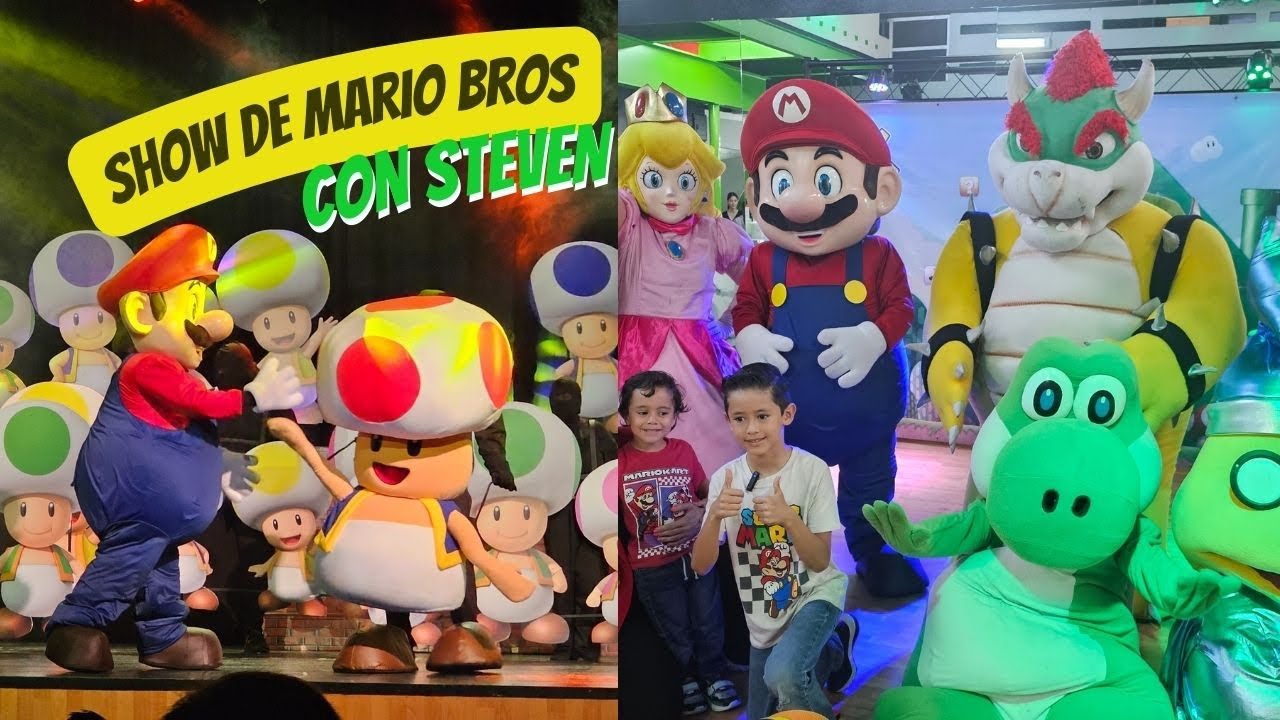 Show de Mario Bros con Steven - YouTube