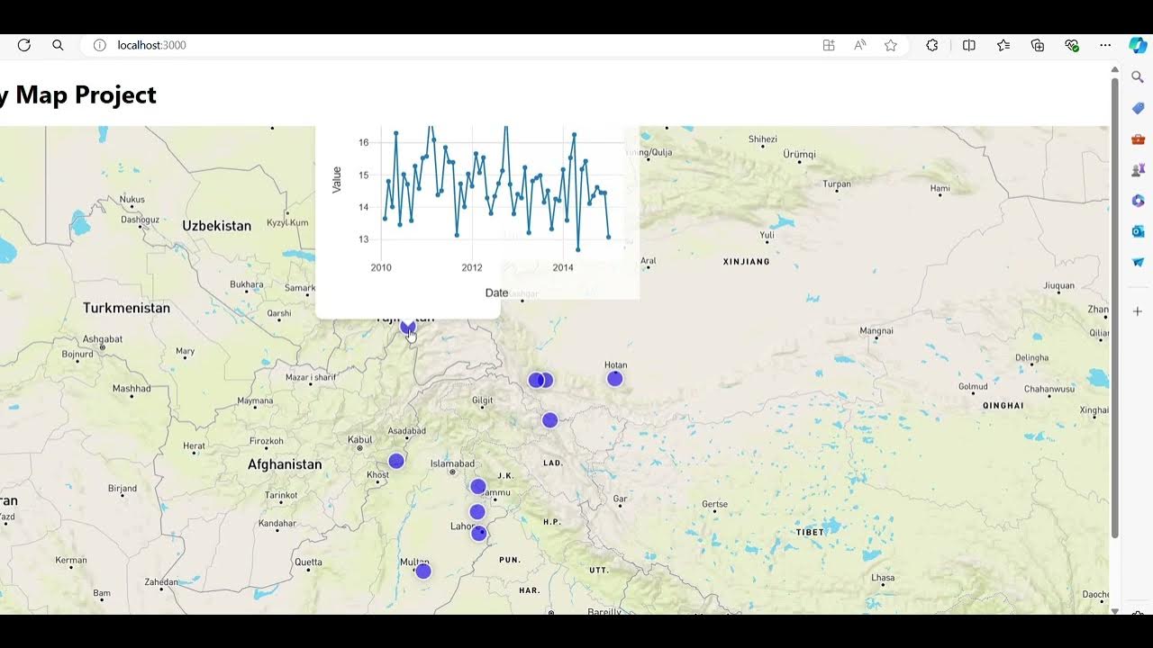 Full stack application using Mapbox - YouTube