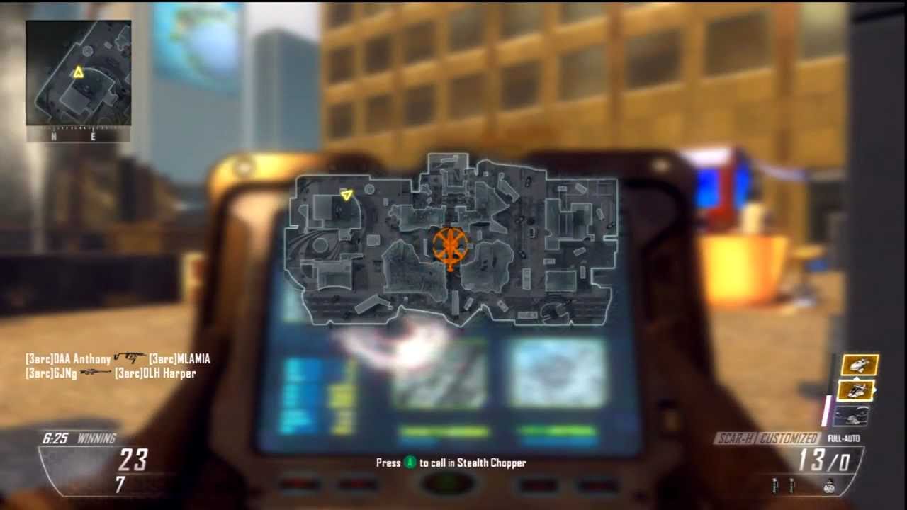 black ops 2 - dragonfire - stealth chopper - escort drone - YouTube