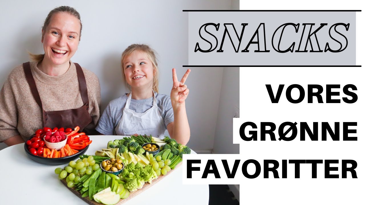 PLANTEBASEREDE, børnevenlige, nemme snacks til filmaftenen for hele ...