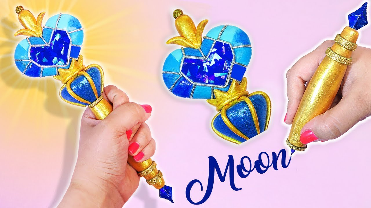 💎💙 Tutorial: Haz tu propia Varita de Moon CON SORPRESA - Star vs Las ...
