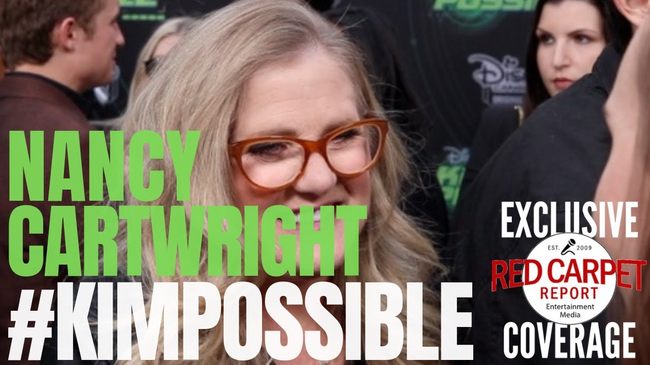Nancy Cartwright interviewed at the #DisneyChannel #KimPossible Movie ...