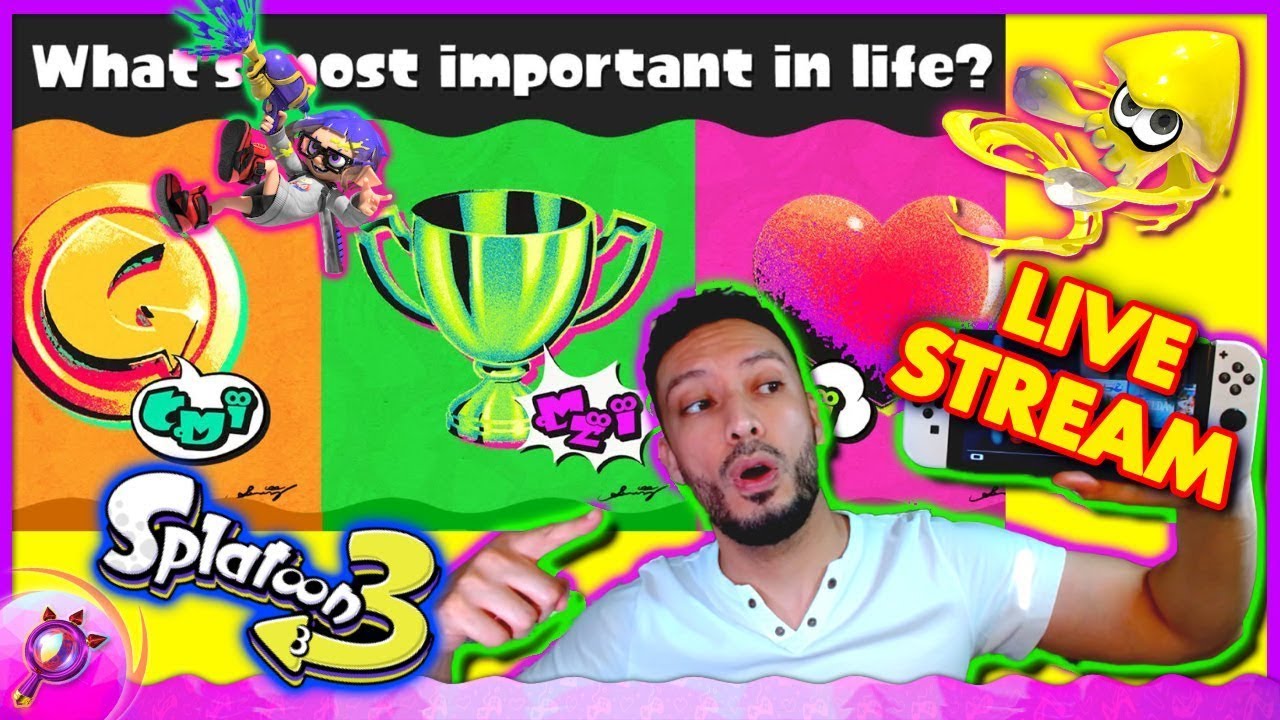 Splatoon 3 - LIVE Streaming Gameplay | New Splatfest UPDATE - YouTube