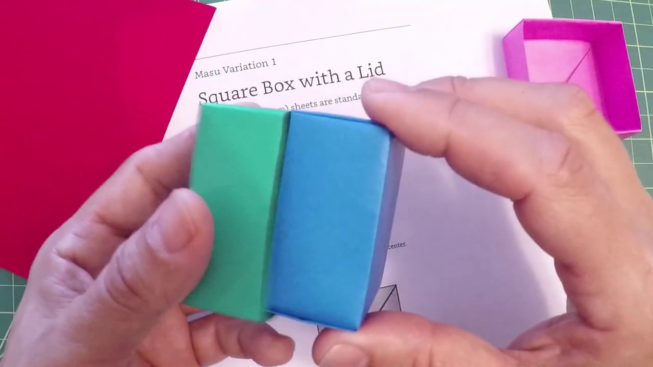 Traditional Masu Box Lid v1 Part 02 - YouTube