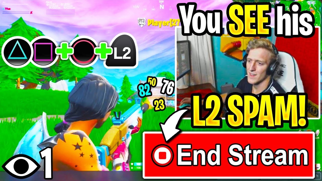 TFUE *SPECTATES* OG Controller Players then RAGE ENDED his STREAM after ...