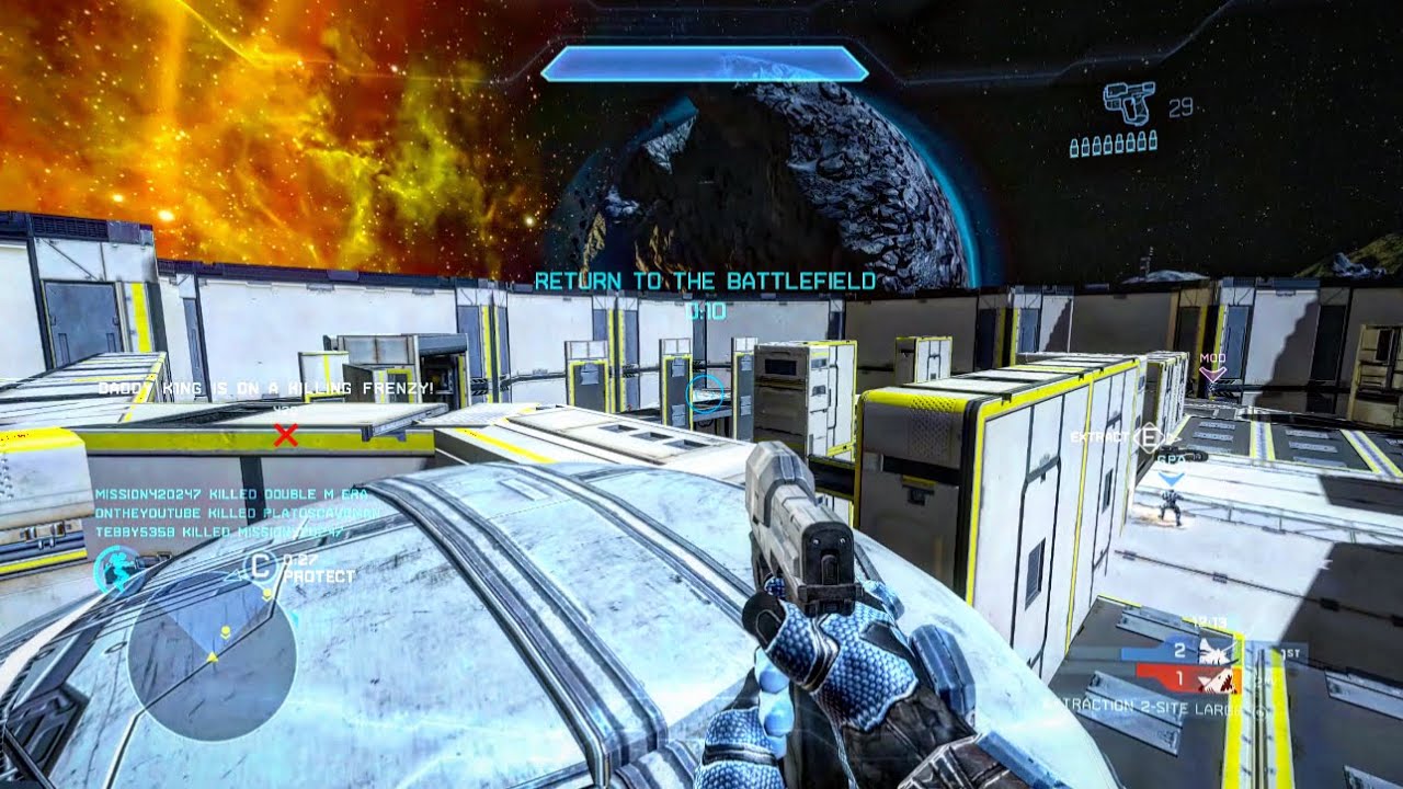 Halo 4 MCC - Big Team Extraction on Panic Station (1,090-point game ...