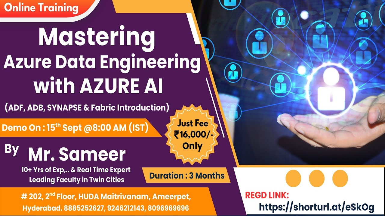 Mastering Azure Data Engineering with AZURE AI Online Training ...