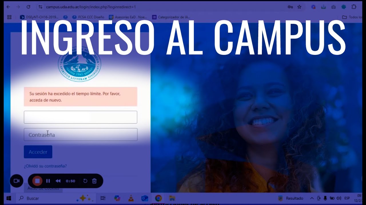 Ingreso al Campus UDA 2025 - YouTube