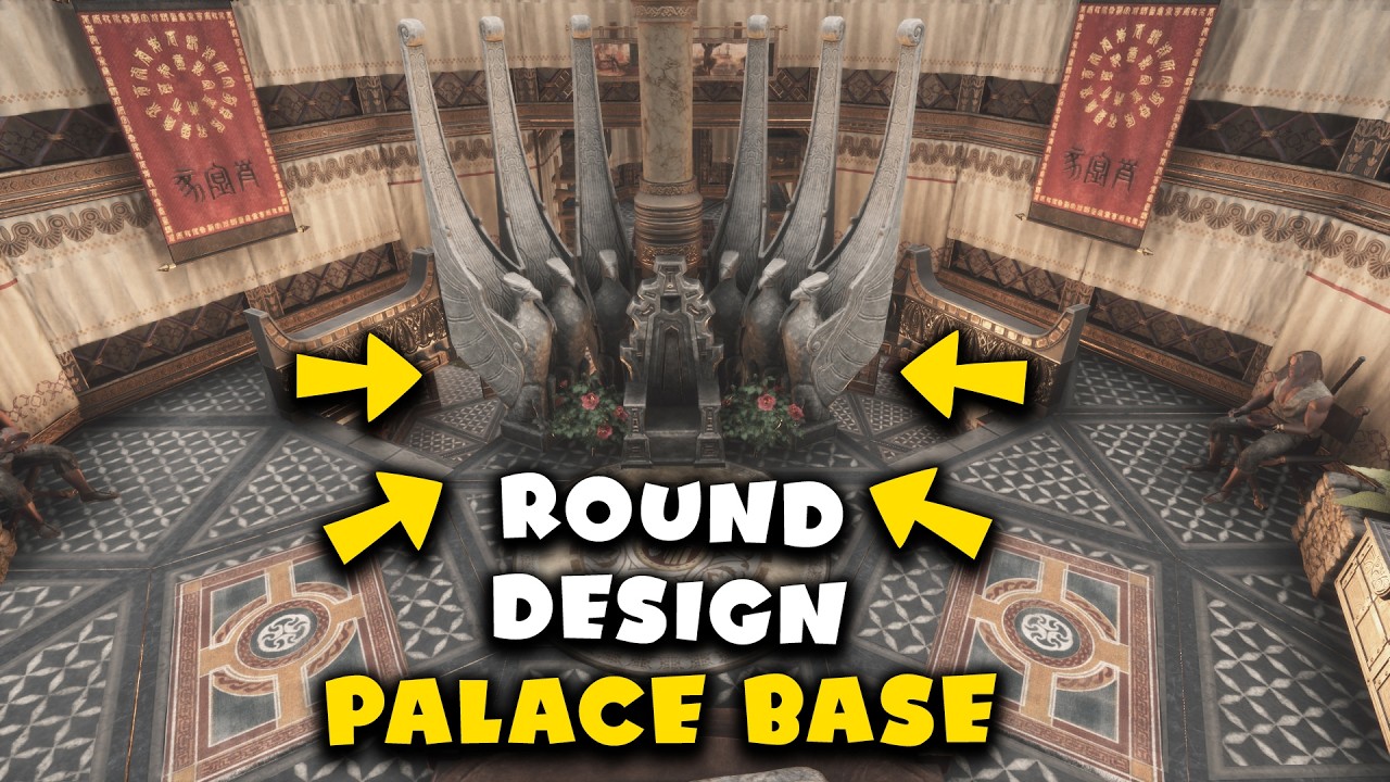 Round Design, Palace Base | Conan Exiles - YouTube