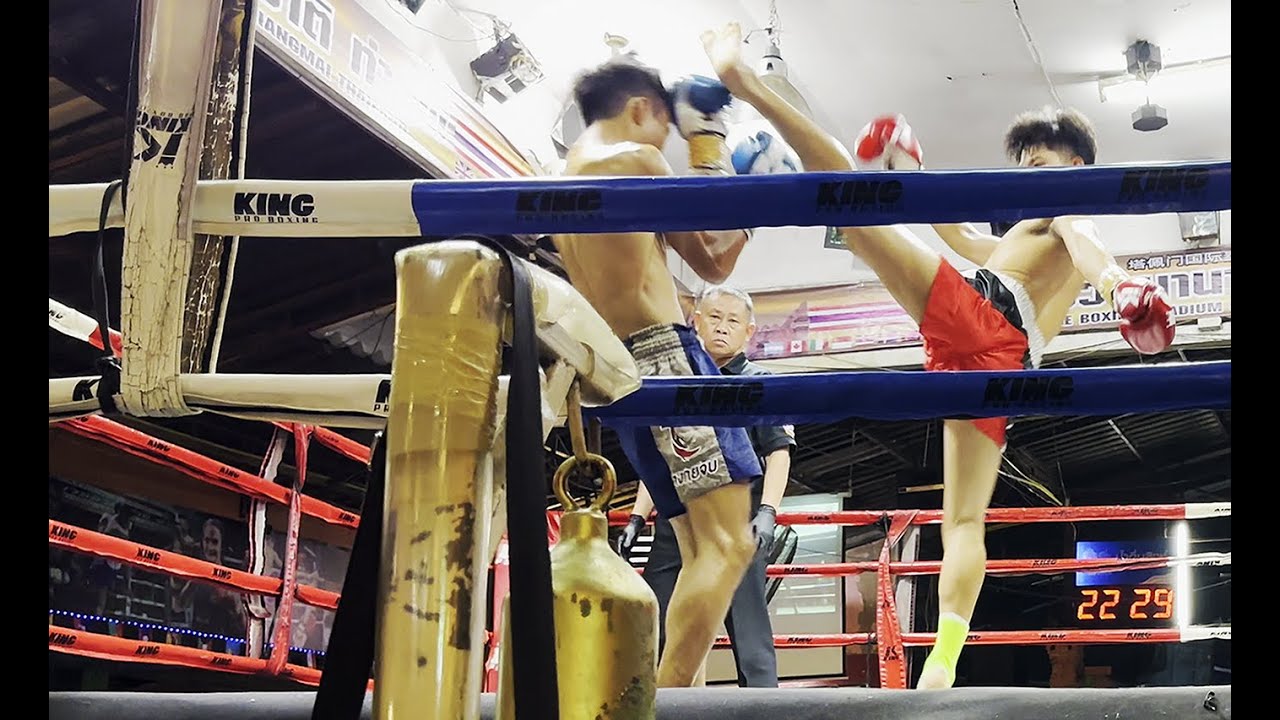 Thai Boxing | TKO @ 38s | Chiang Mai, Thailand - YouTube