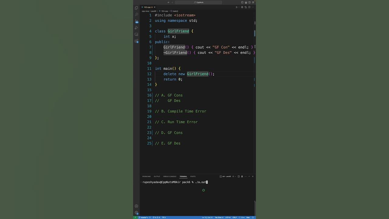 Delete Dynamically Created Temporary Object In C Cppprogramming Cplusplus Coding Youtube