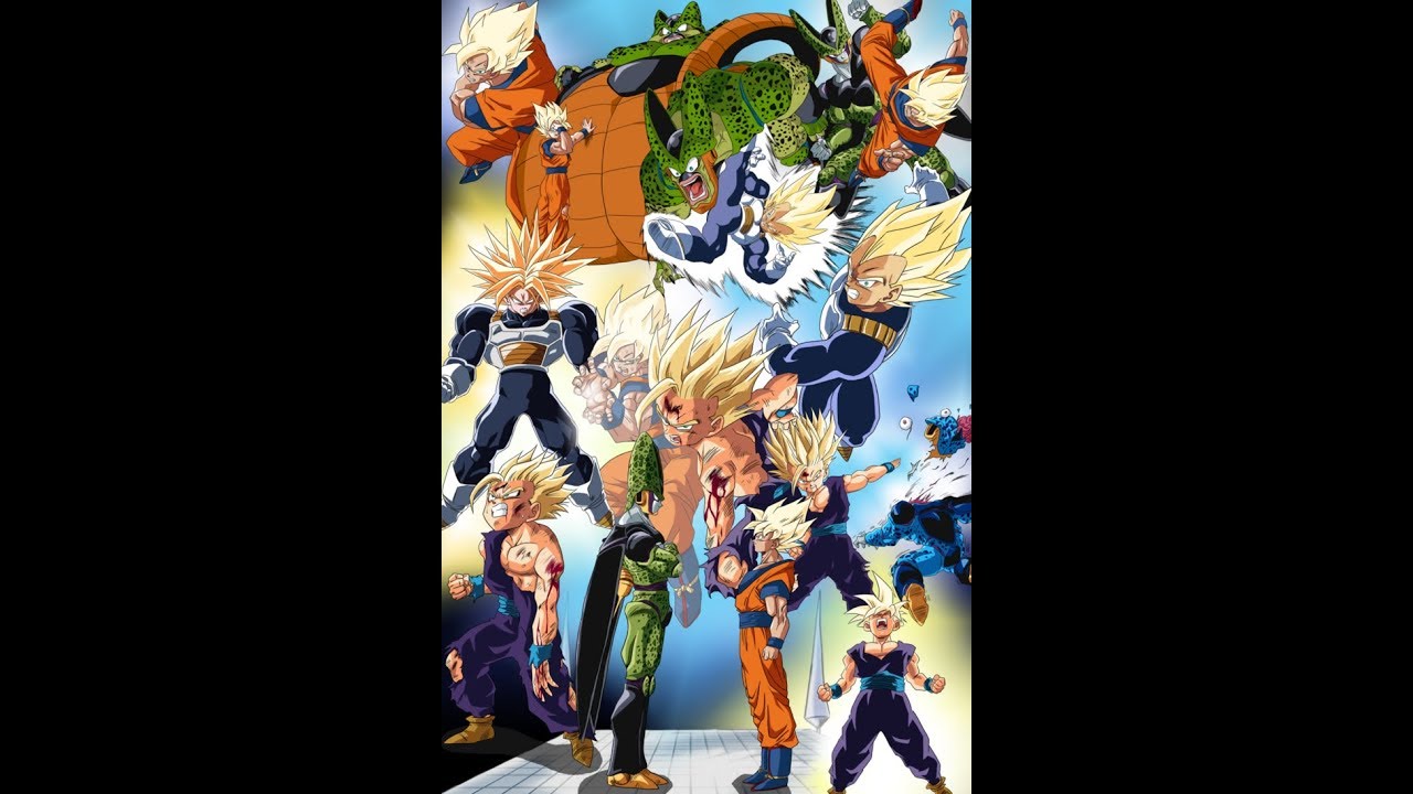 Dragon Ball Z Power Levels: The Cell Saga - YouTube
