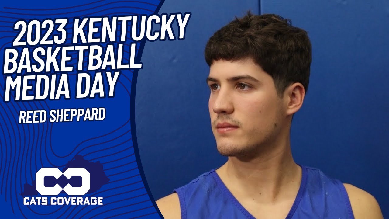 Reed Sheppard Kentucky Basketball Media Day 2023 - YouTube