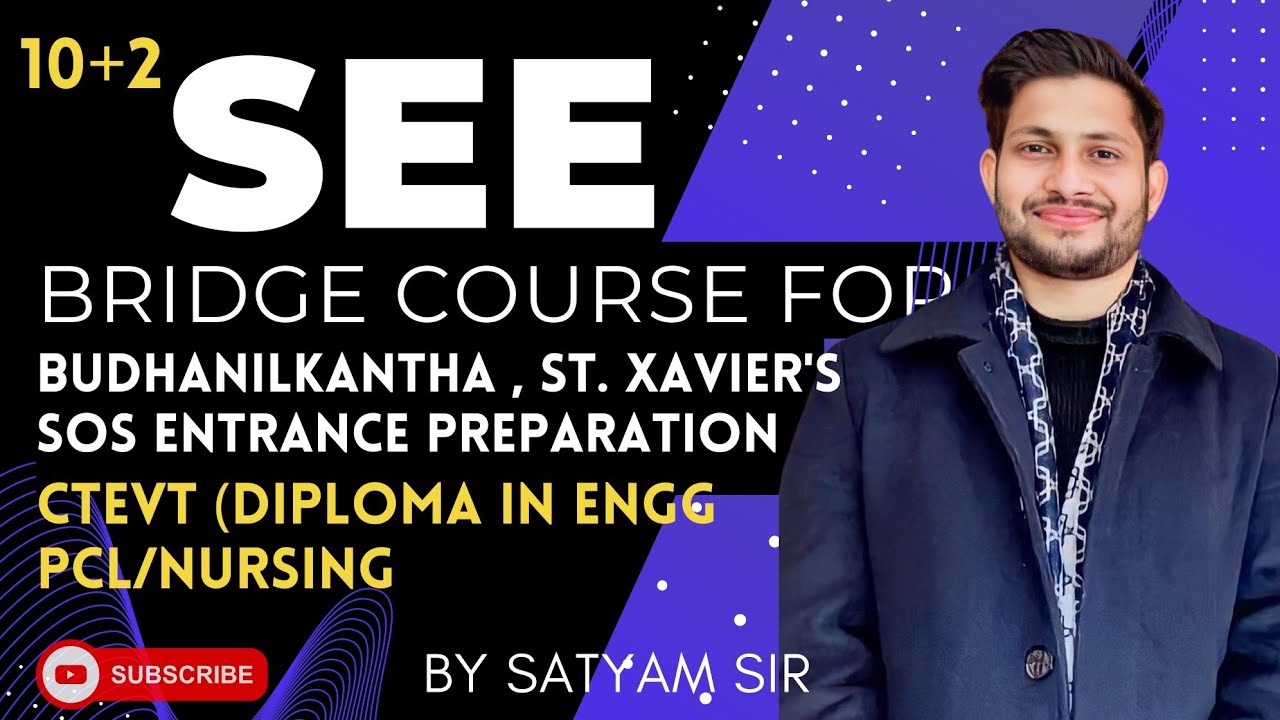 BRIDGE COURSE CLASSES BY SATYAM SIR - YouTube