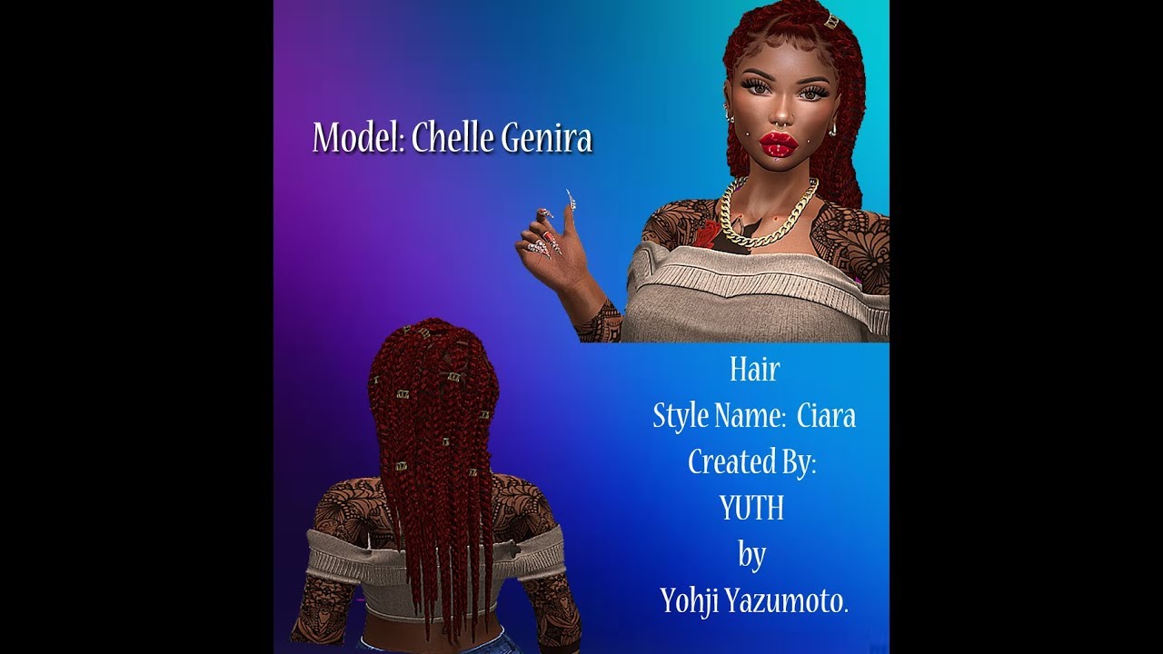 SecondLife: Ethnic braids that I'm IN LOVE with - YouTube