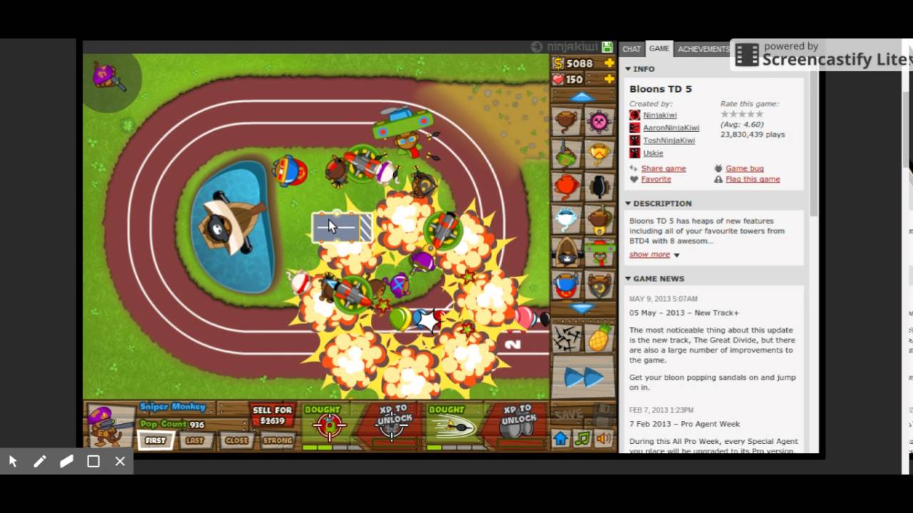 balloons tower defense part 5 - YouTube