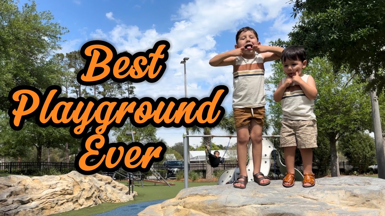 Best playground ever | Florida playgrounds | Happy playground - YouTube