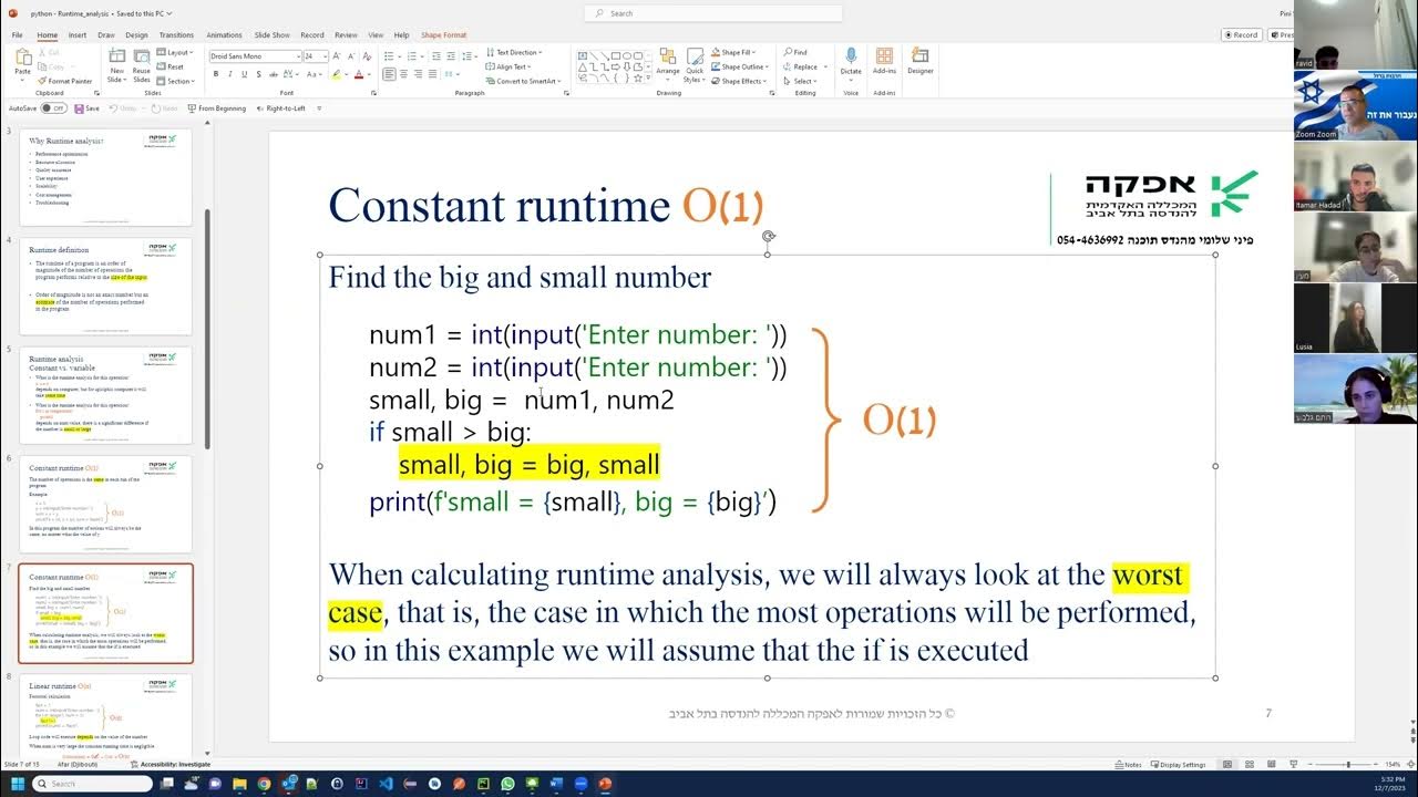 Python Lesson 13 Runtime Analysis And Bubble Sort Youtube