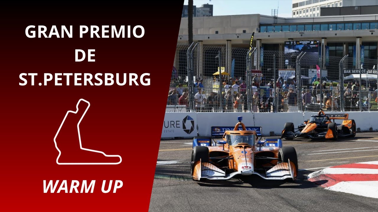 🔴 INDYCAR EN DIRECTO | WARM UP | GP ST.PETERSBURG 2025 | LIVE TIMING ...