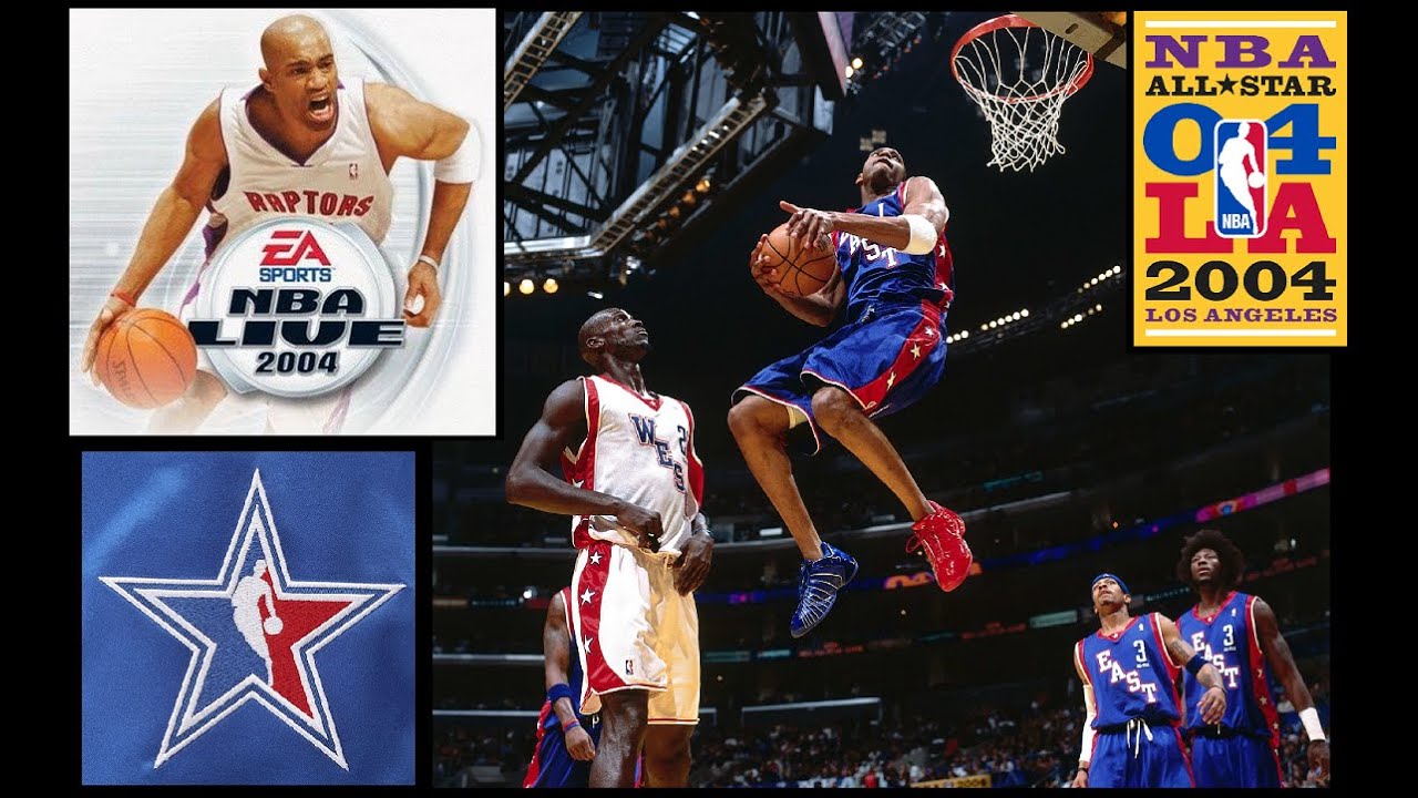 NBA Live 2004 - All Star Game - YouTube