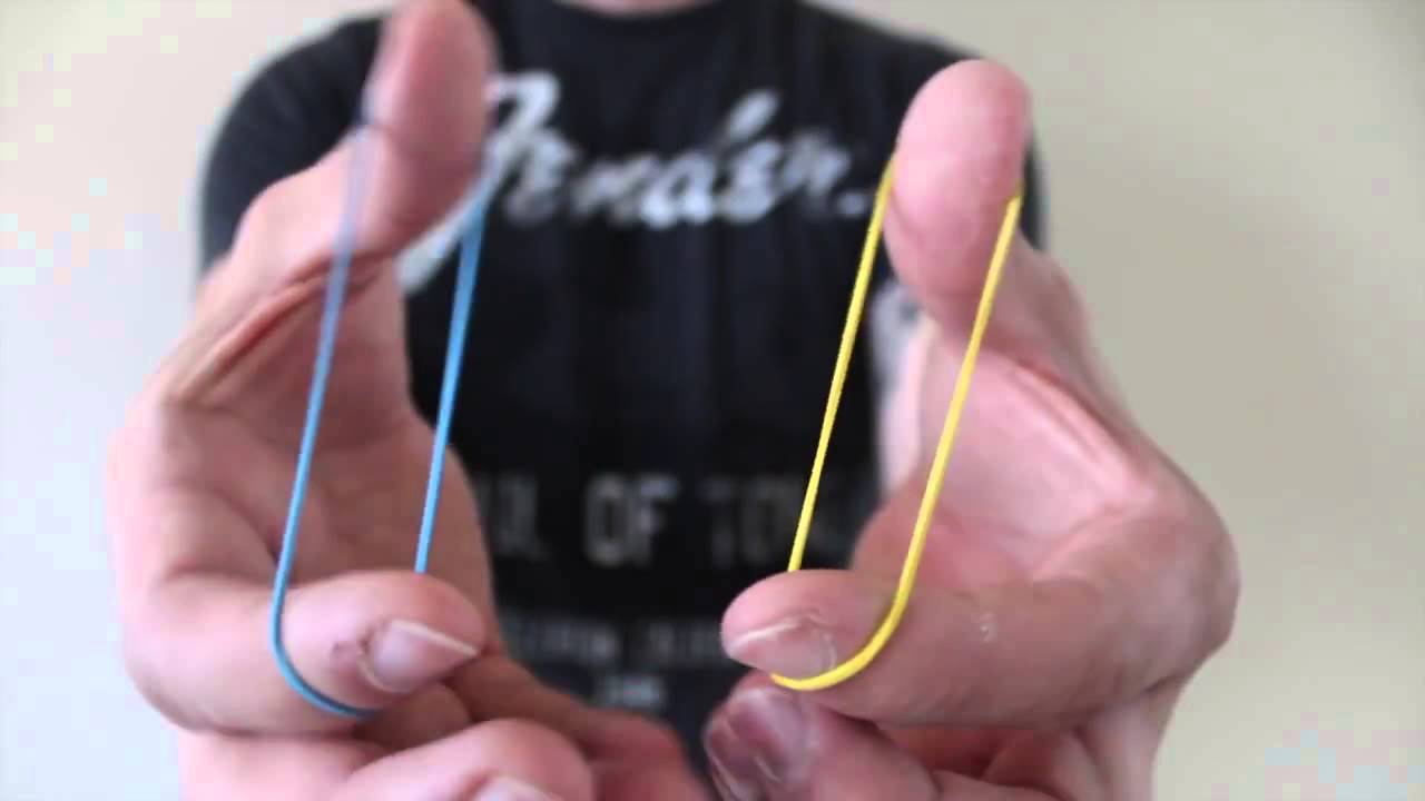 3 Rubber Band Tricks - YouTube