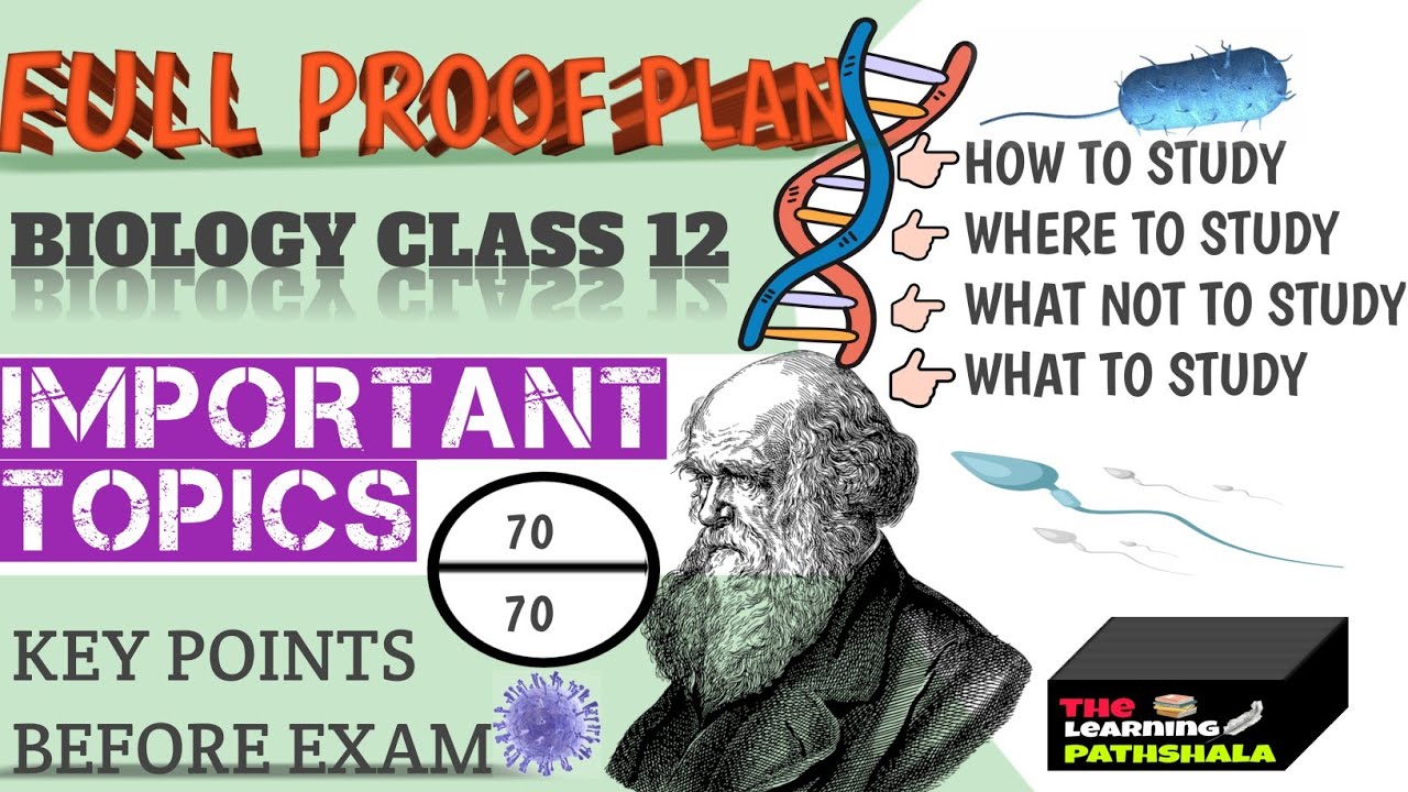 BIOLOGY EXAM 2023 IMPORTANT TOPICS CLASS 12 TIPS AND TRICKS biology-exam-2023-important-topics-class-12-tips-and-tricks