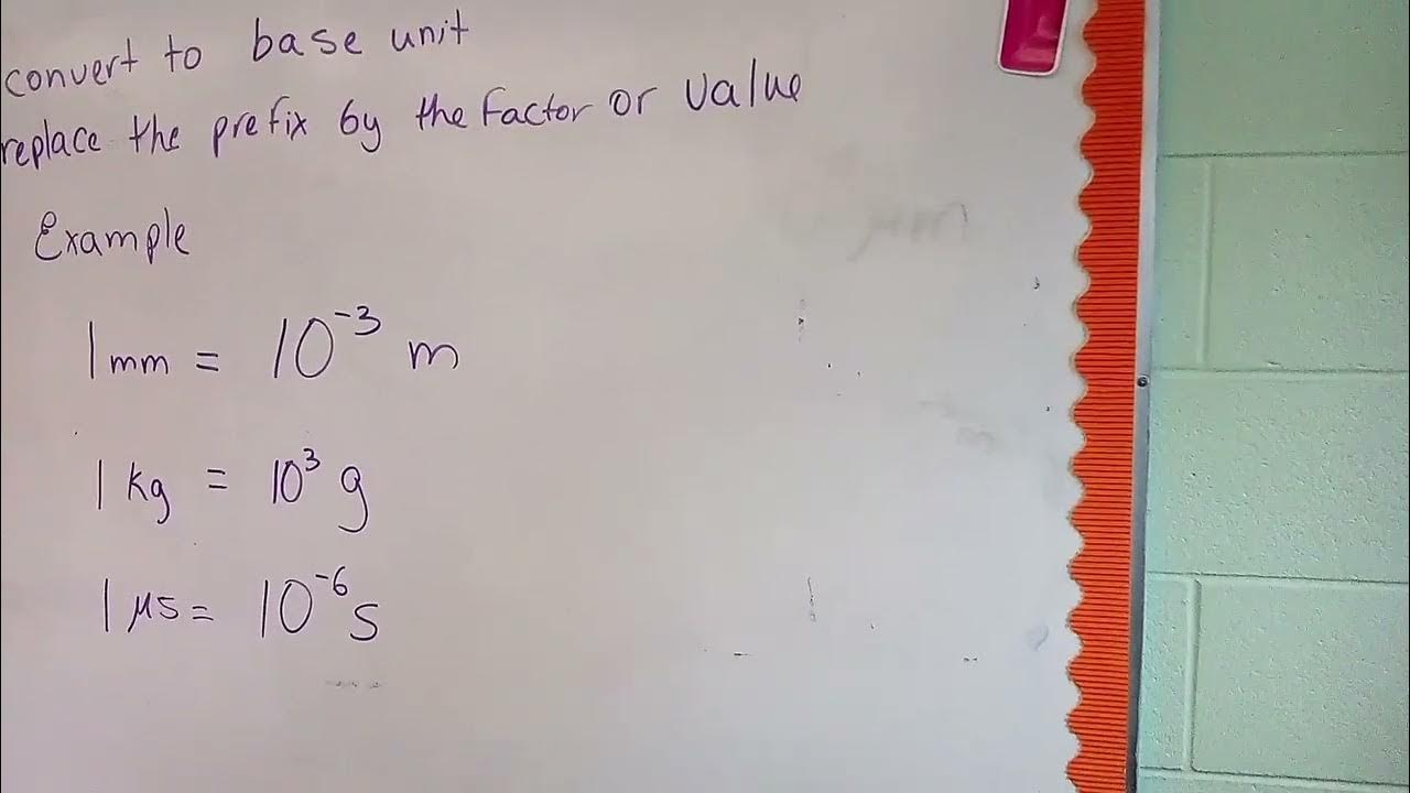 conversions and conversion factors. - YouTube