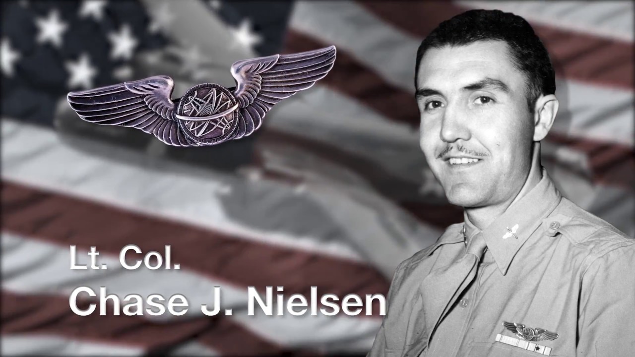 Lt. Col. Chase Nielsen-Utah Aviation Hall of Fame - YouTube