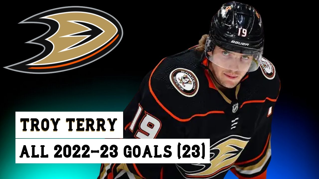 Troy Terry (#19) All 23 Goals of the 2022-23 NHL Season - YouTube
