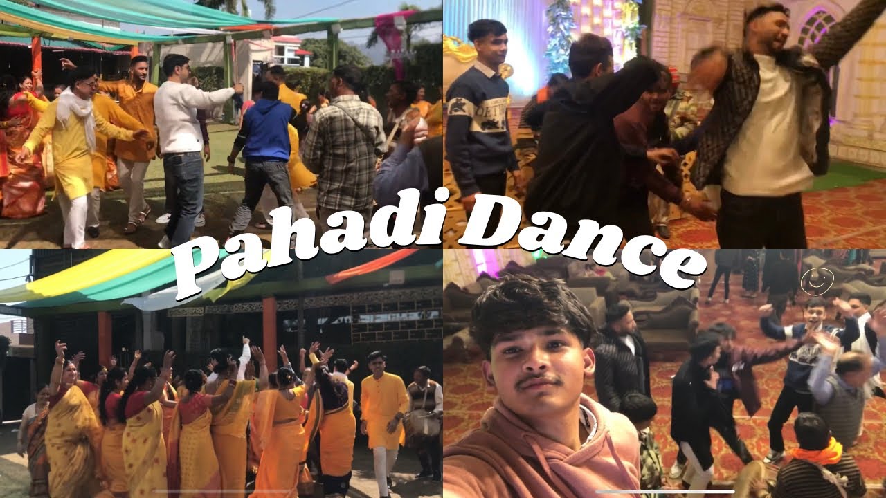 PAHADI HALDI AND WEDDING DANCE GADWALI SONG - YouTube