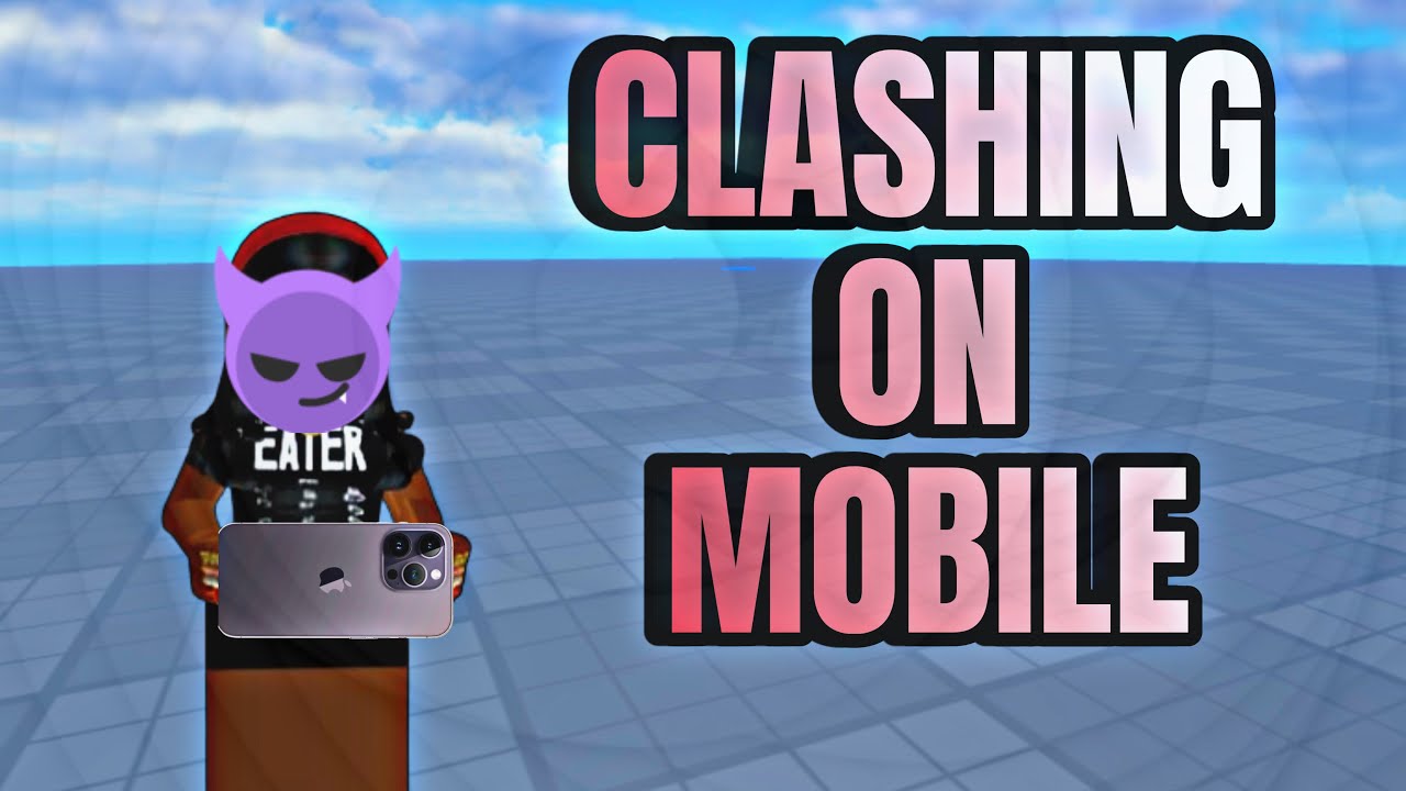 Intense Clashing on Mobile in Bladeball |Roblox (no auto clicker) - YouTube