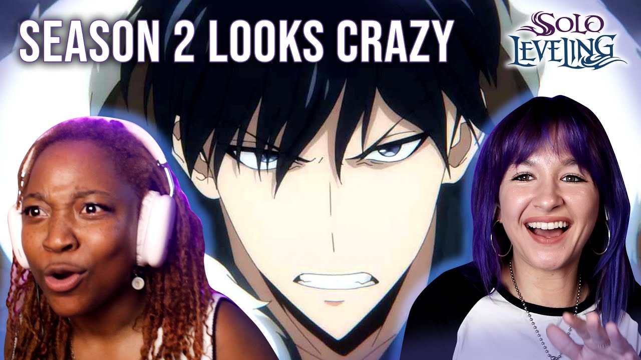 Solo Leveling | Season 2 TRAILER REACTION - YouTube