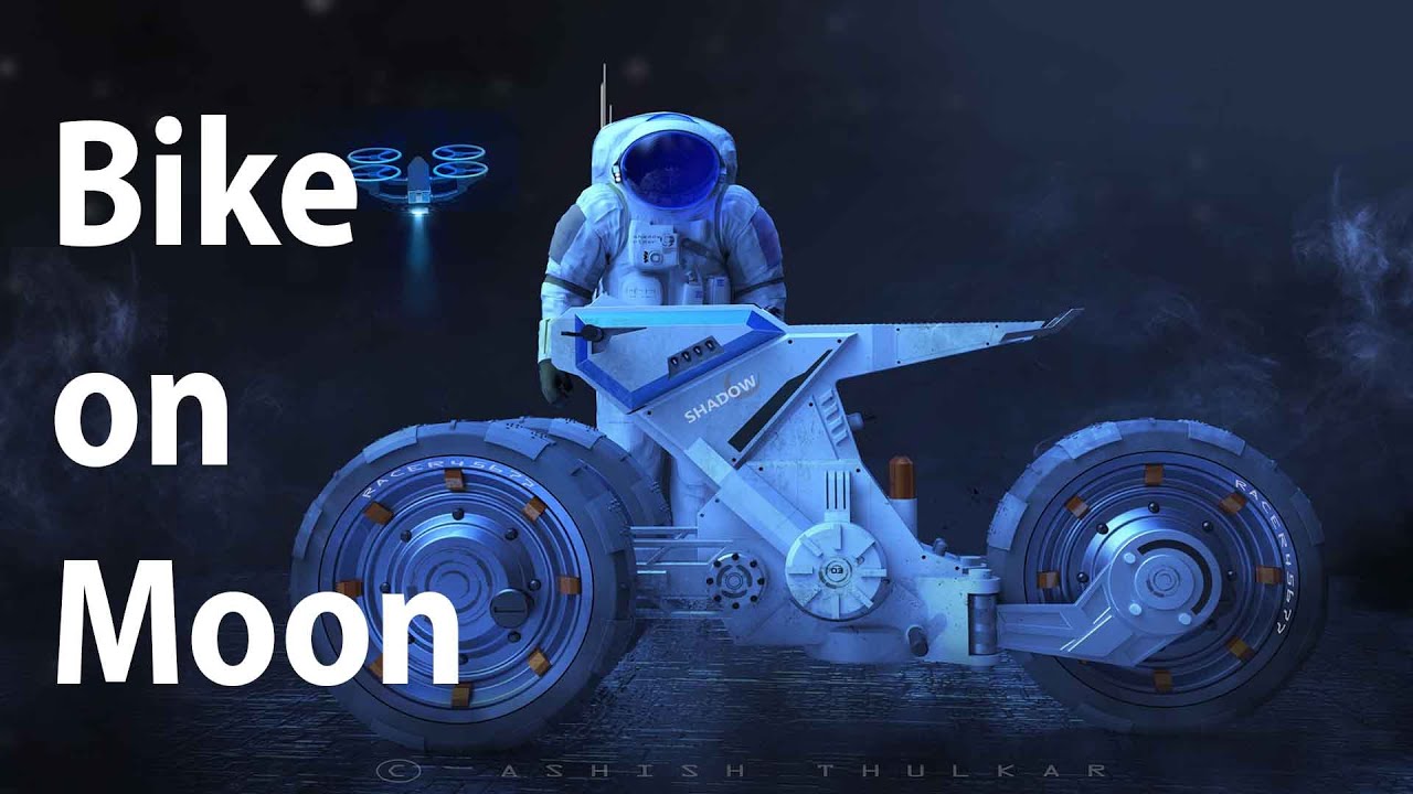 can we ride bike on moon - YouTube