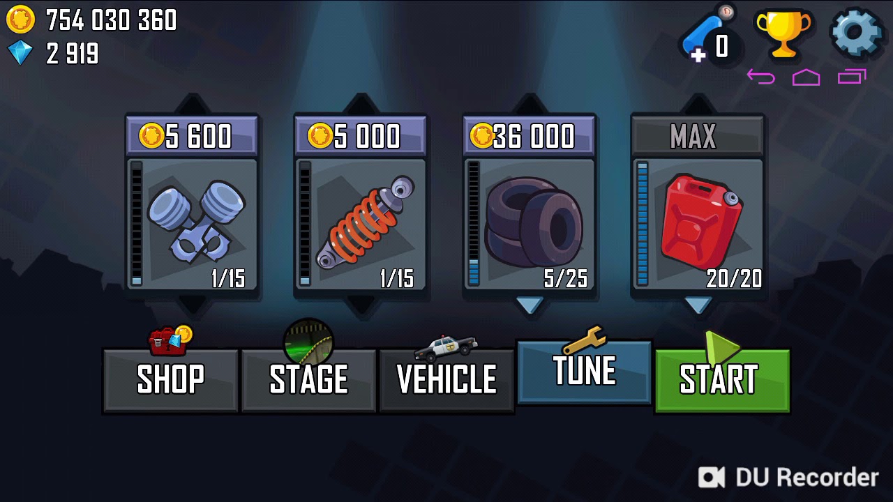 Police car maxed out - YouTube