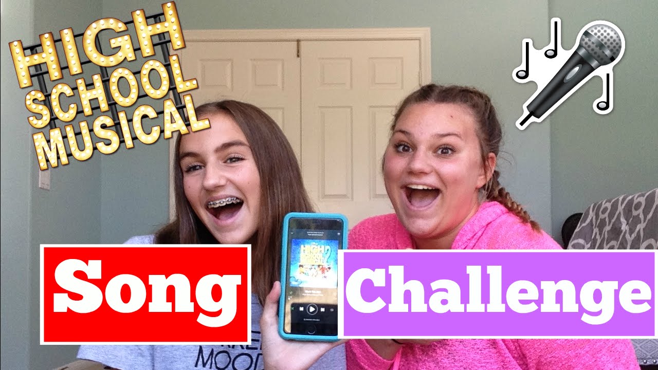 High School Musical Song Challenge - YouTube