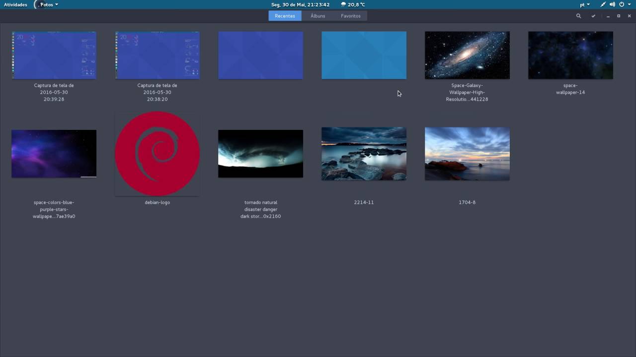 Debian 8 Jessie Gnome Custom - YouTube