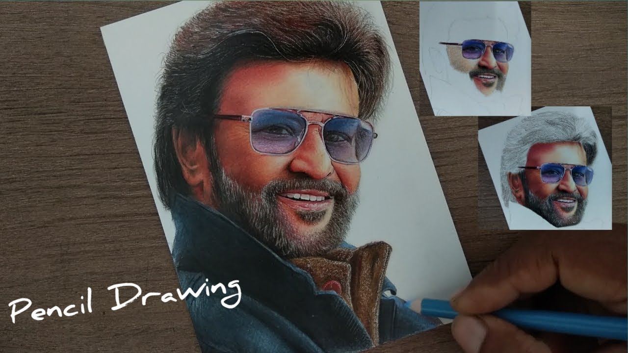 Petta Rajini Drawing - YouTube