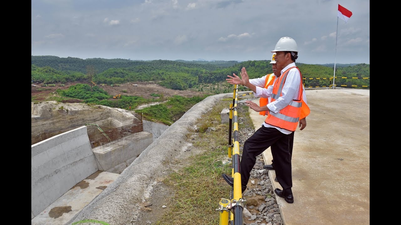 Pembangunan Bendungan Karian Update 20 Maret 2019 - YouTube