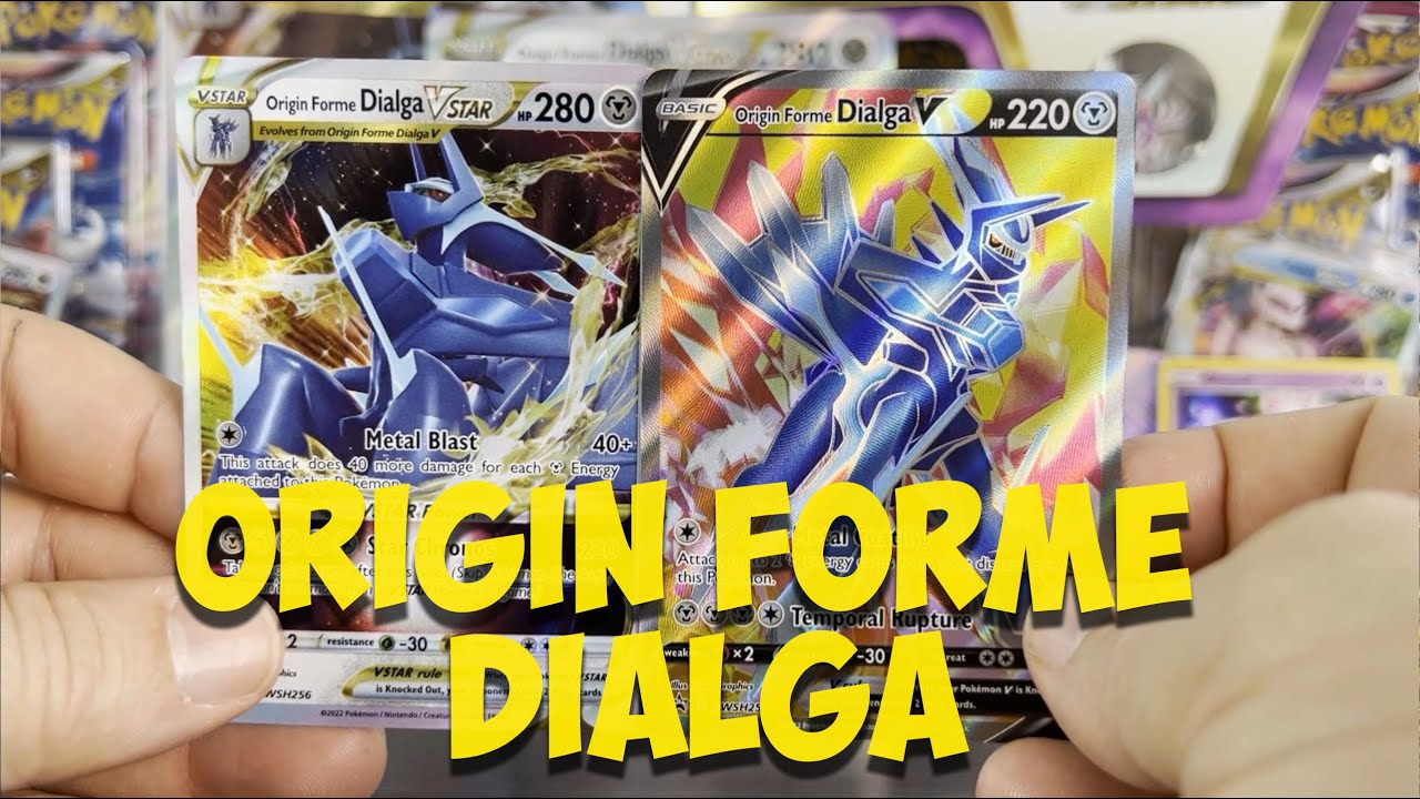 Pokemon Origin Forme Dialga Premium Collection Opening - YouTube