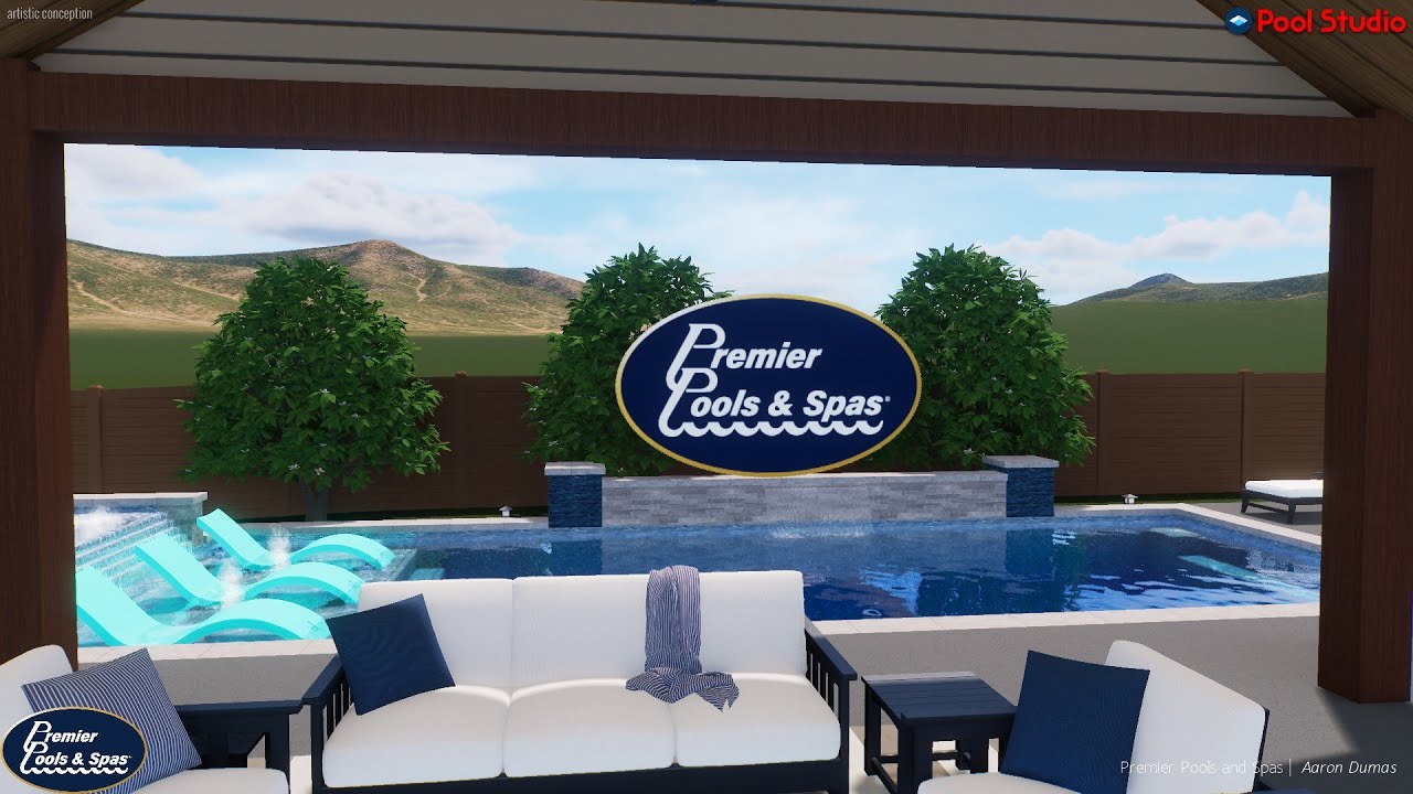 Lawlis Family pool design Premier Pools Austin TX - YouTube