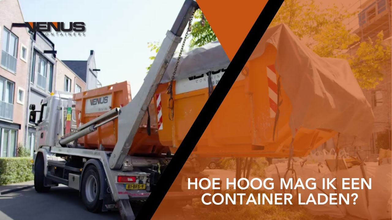 Venus Containers I Hoe hoog mag ik een container laden? - YouTube