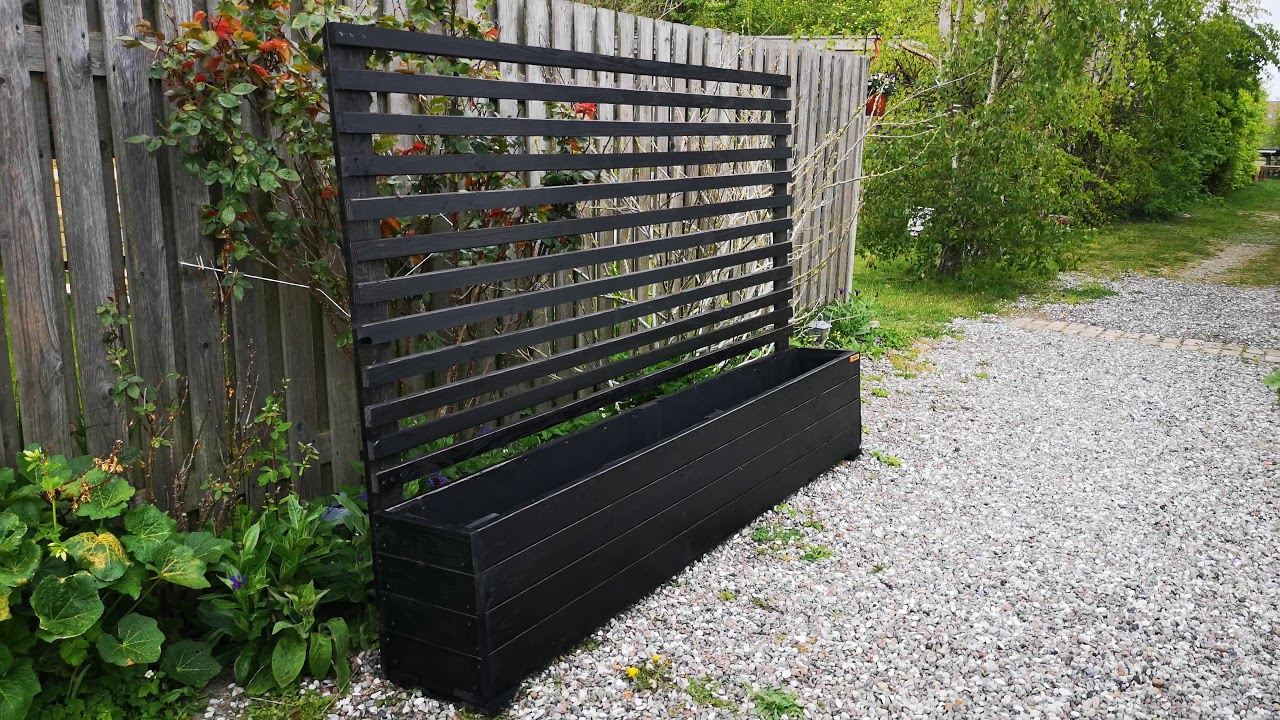 Espalier Plantekasser / Plantekasser / plant box / Viking wood - YouTube