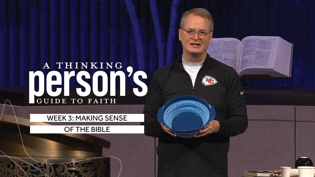 Making Sense of the Bible | Rev. Adam Hamilton | Church of the ...