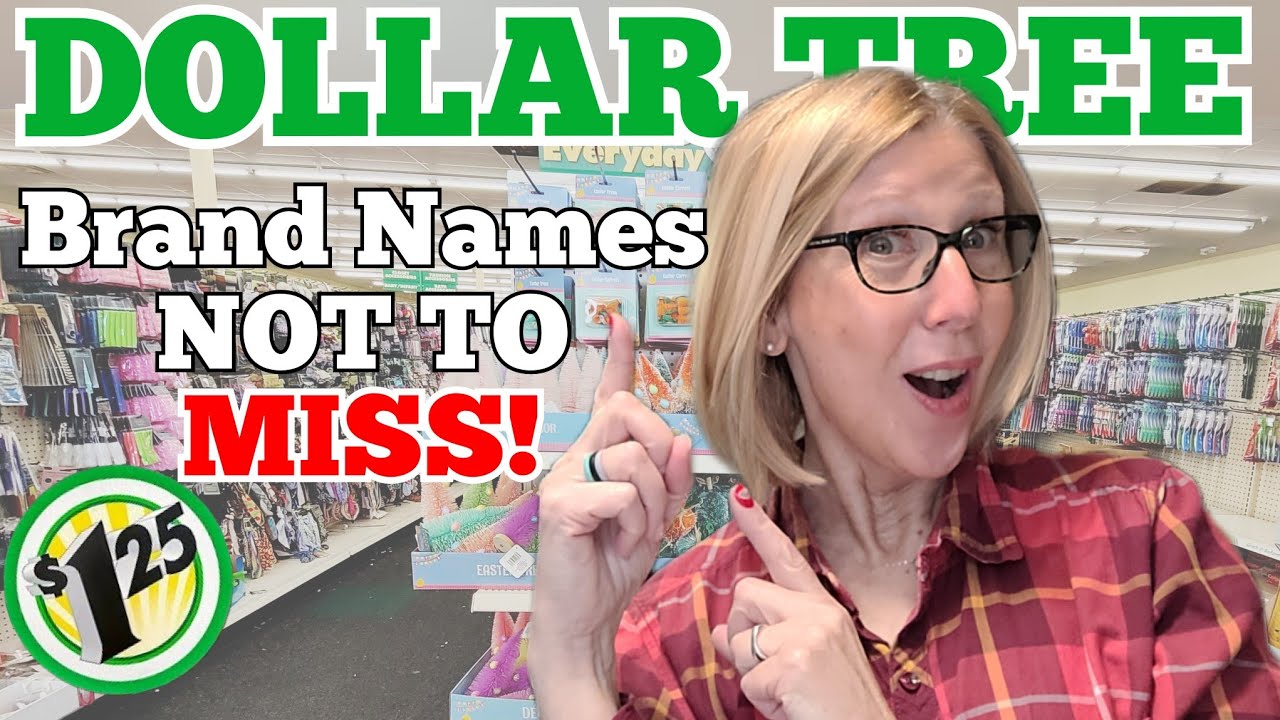 *COME WITH ME* DOLLAR TREE Shopping | MORE $1.25 BRAND NAMES HIT STORES ...