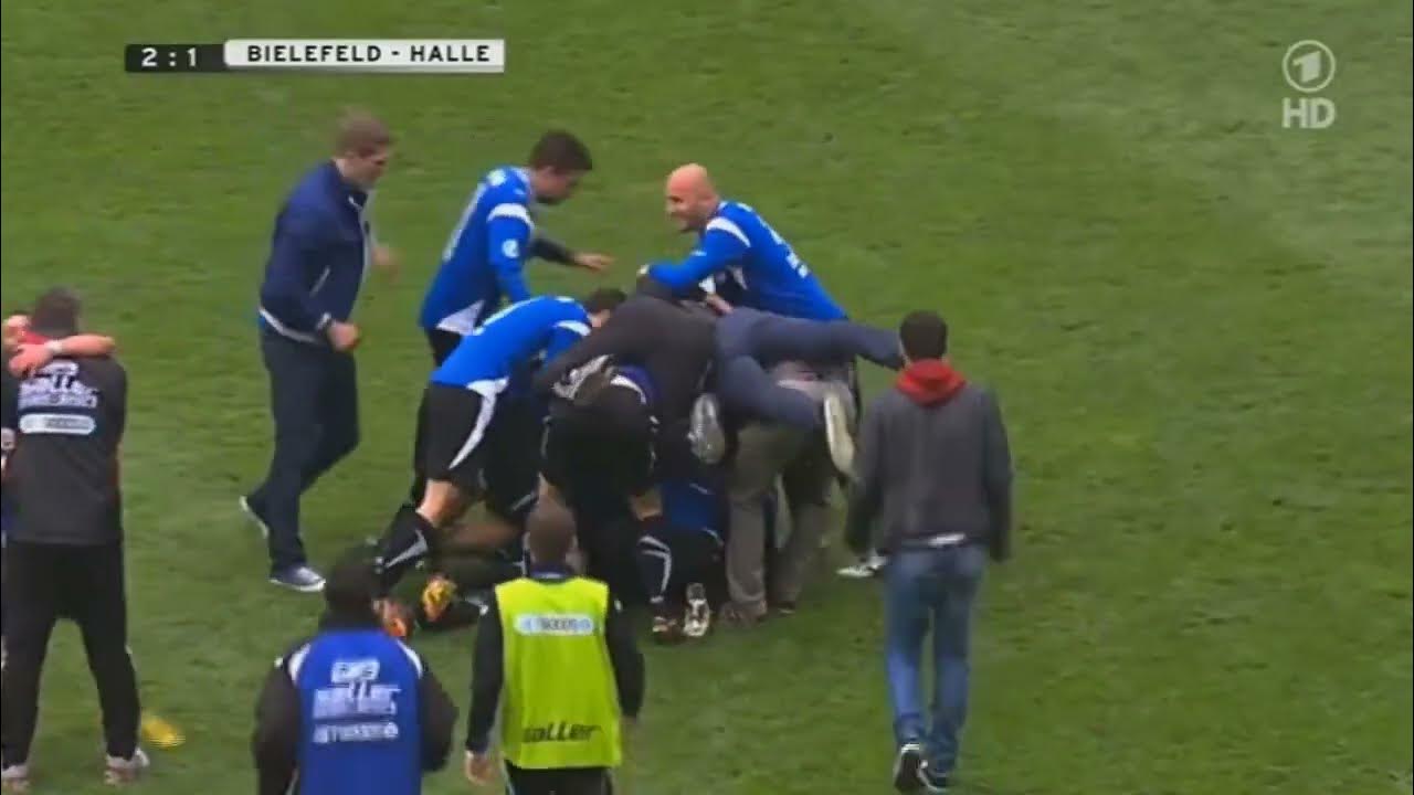 Arminia Bielefeld - Hallescher FC 2:1 Live mit Ulrich Zwetz - YouTube
