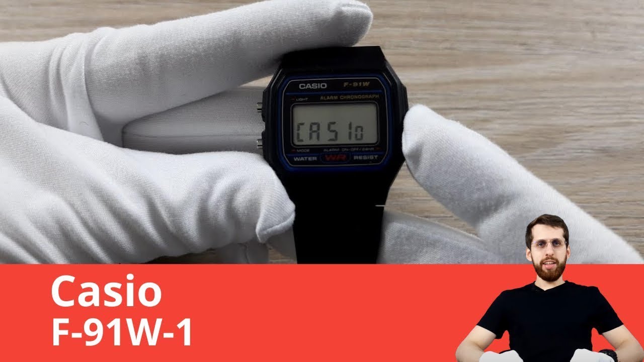 Casio F-91W-1 (Dustin's watch from Stranger Things) / Watch Review ...