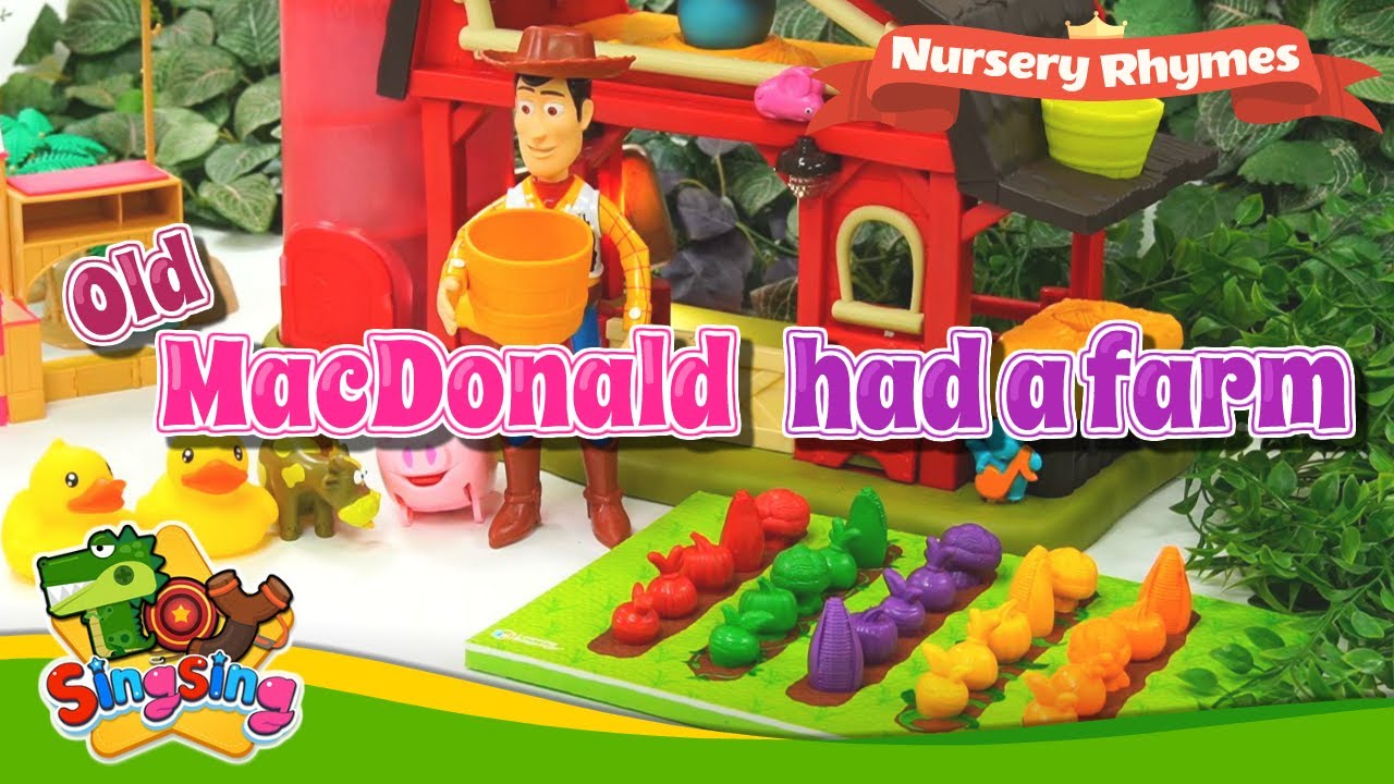 Old MacDonald Had a Farm song - Singsing Nursery Rhymes - YouTube