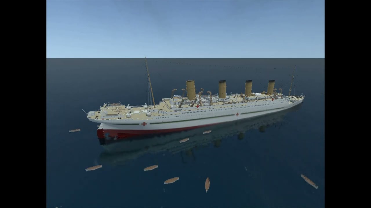 Britannic Sinking - YouTube